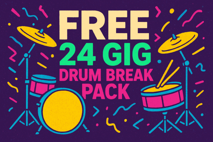 Free 24 Gig Drum Break Sample Compilation - Skaterbate